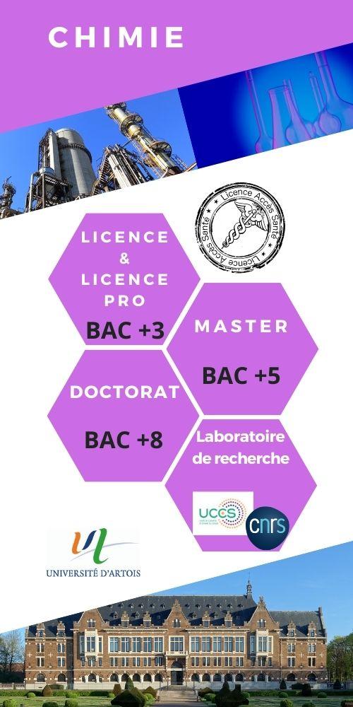 Licence de Chimie | Université d'Artois